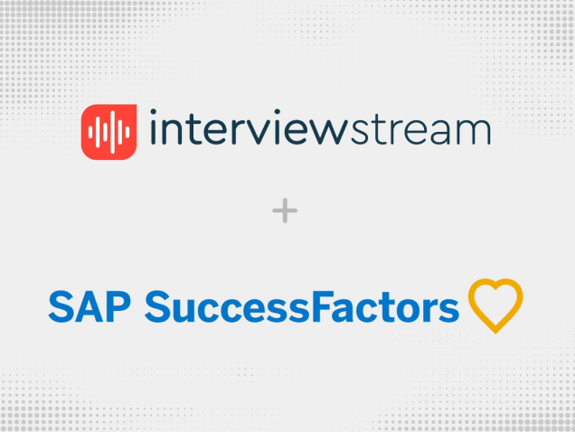 SAP SuccessFactors & interviewstream Video Interviews | interviewstream