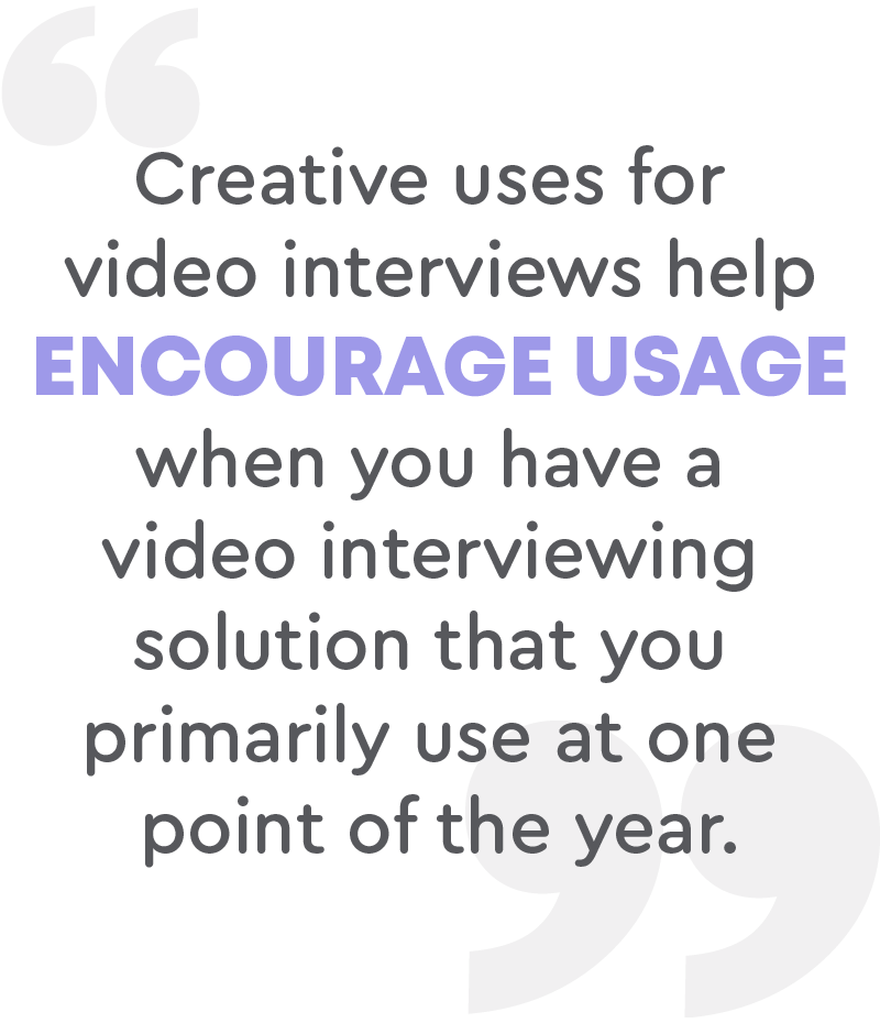 6 Creative Uses for Video Interviewing Technology | interviewstream